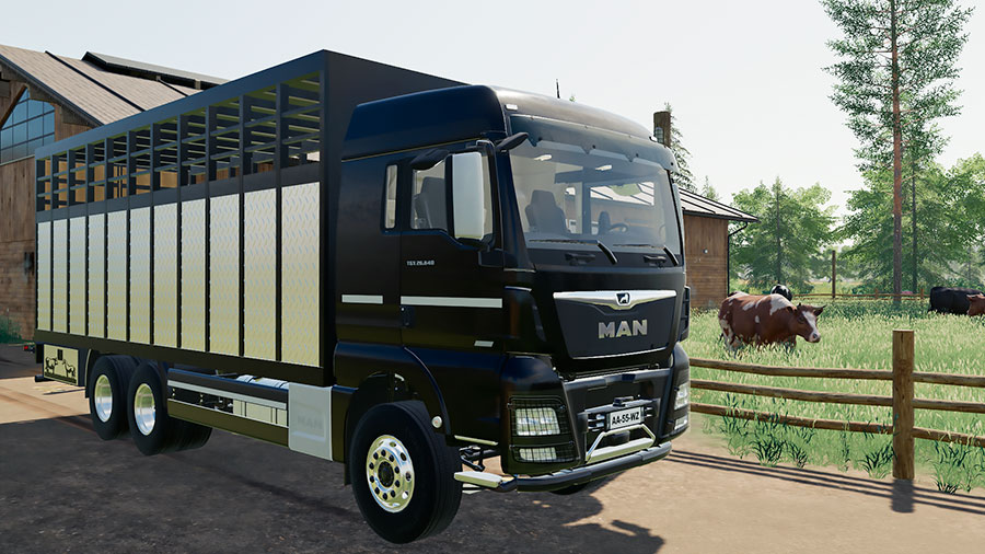 FS19 Mods • Man TGX 26.640 Animal Transport • Yesmods